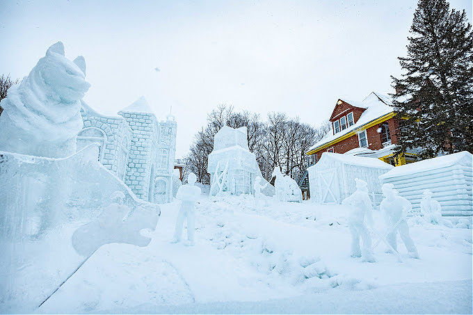 2024 Michigan Tech Winter Carnival Schedule, Map | Ice Sculptures, FUN